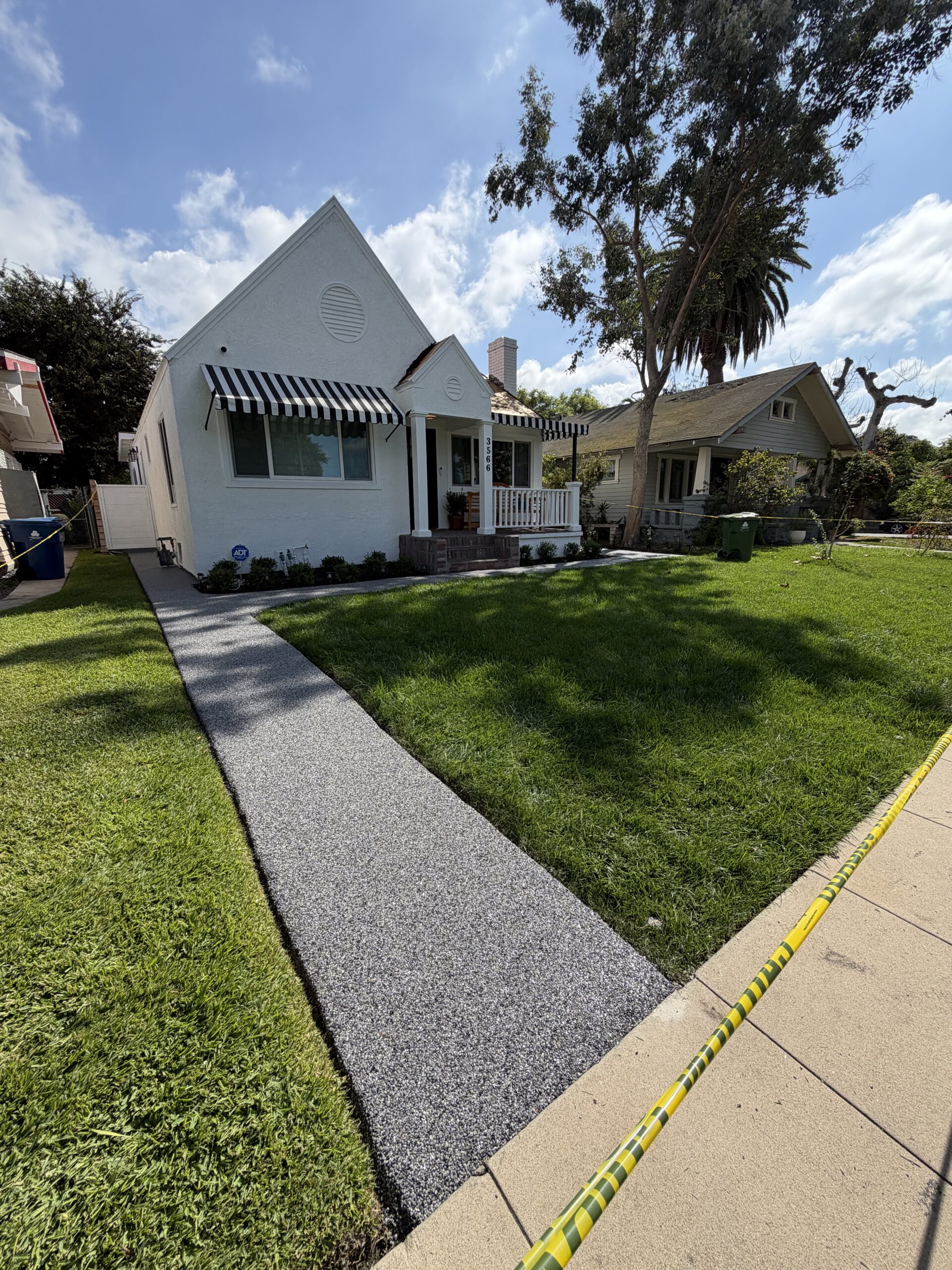 Decorative Stone Carpet Pathway Installation – Southern California ...